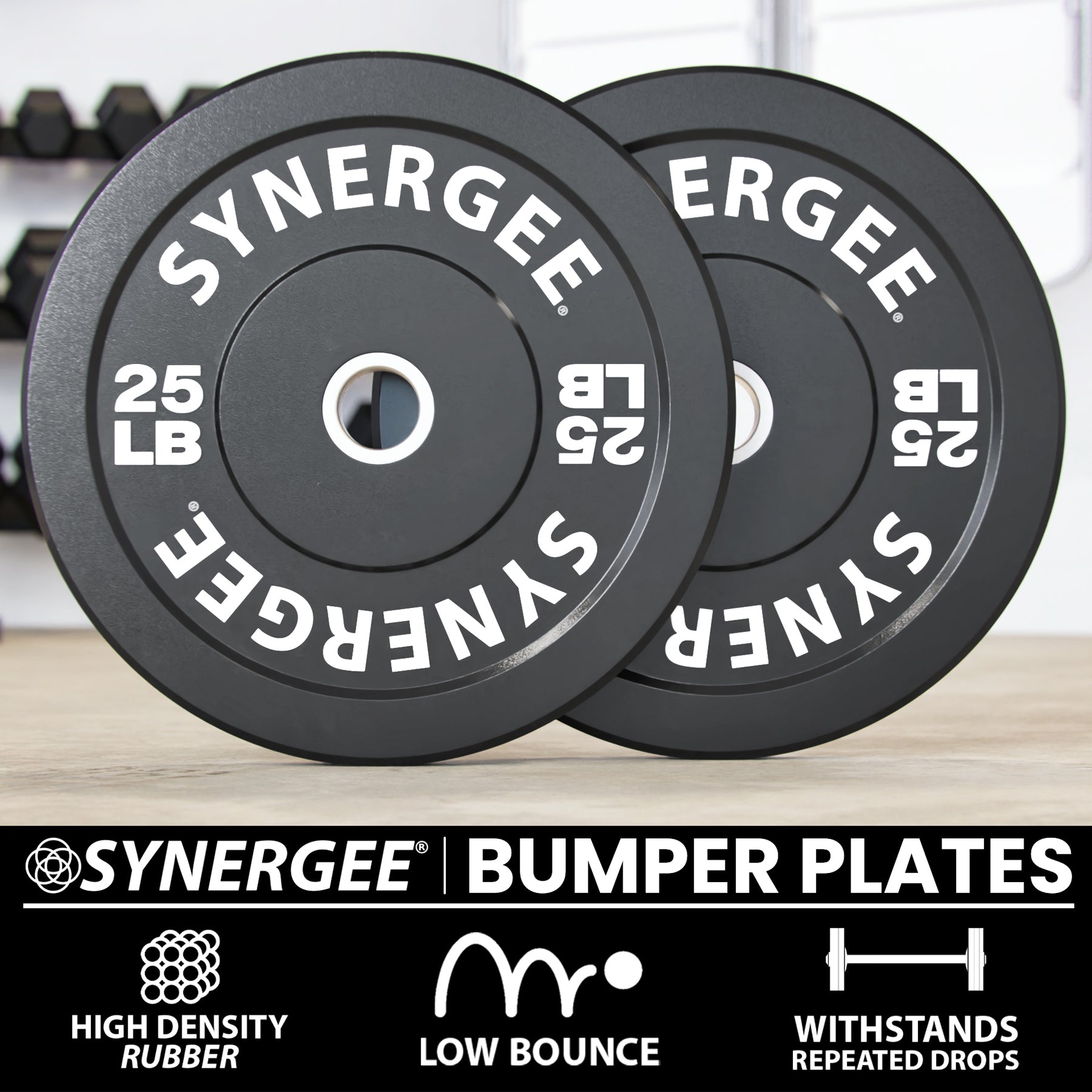 Synergee Bumper Plates | Synergee Fitness Canada – Synergee Canada